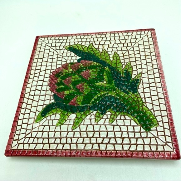 Pier 1 | Kitchen | Pier One Italian Ceramic Tile Artichoke Design ...